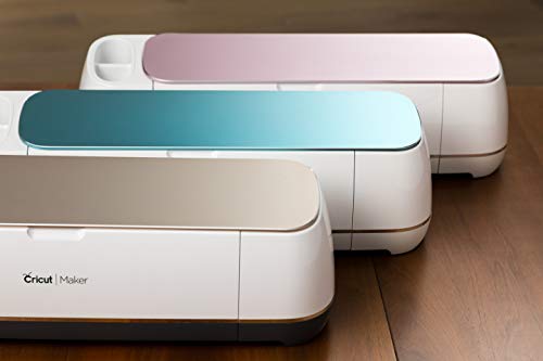 Cricut Maker - Smart Cutting Machine - With 10X Cutting Force, Cuts 300+ Materials, Create 3D Art, Home Decor & More, Bluetooth Connectivity, Compatible with iOS, Android, Windows & Mac, Rose