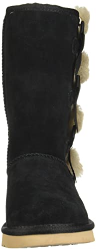 Koolaburra by UGG womens Victoria Tall Fashion Boot, Black, 9 US