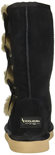 Koolaburra by UGG womens Victoria Tall Fashion Boot, Black, 9 US