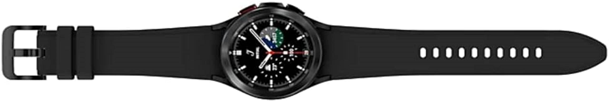 Samsung Galaxy Watch 4 Classic Smartwatch 42mm with Extra Band Included, Sleep Monitor, Black - SM-R880NZKCXAA (Renewed)