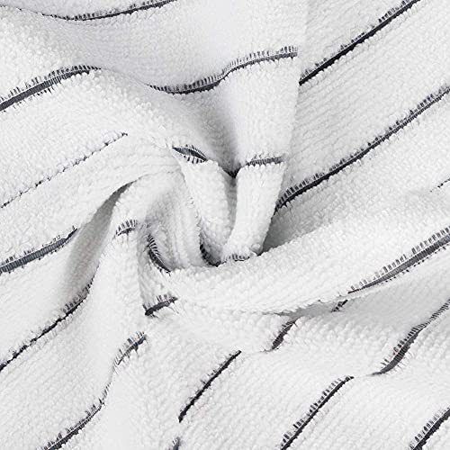 AIDEA Kitchen Towels, Absorbent Dish Towels for Kitchen, Soft Dish Towels for Home, Multi-Purpose Cloths for Household Cleaning and Drying-8PK, 12βx12β