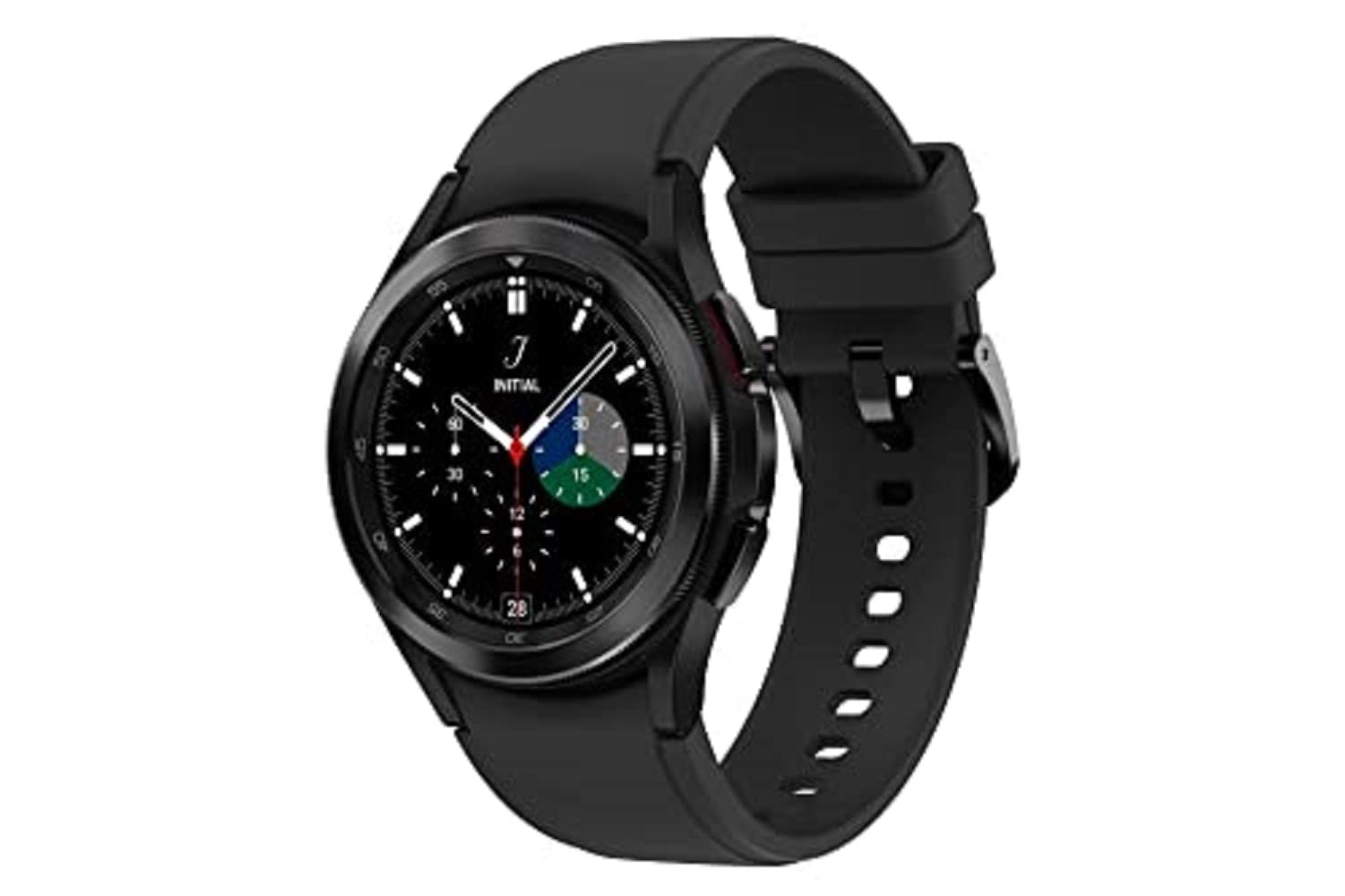 Samsung Galaxy Watch 4 Classic Smartwatch 42mm with Extra Band Included, Sleep Monitor, Black - SM-R880NZKCXAA (Renewed)