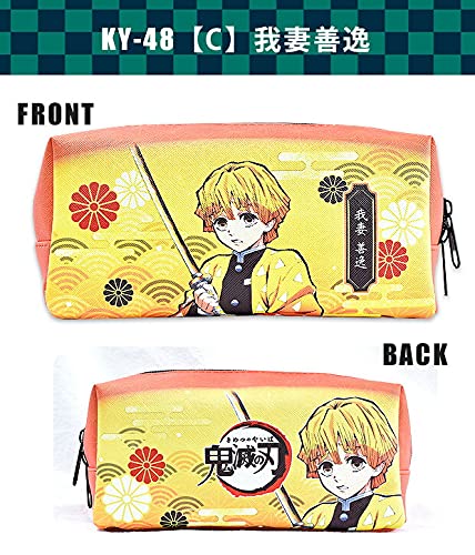 マックスリミテッド(Max Limited) Demon Slayer Box Pen Case, C: Zenitsu Agatsuma