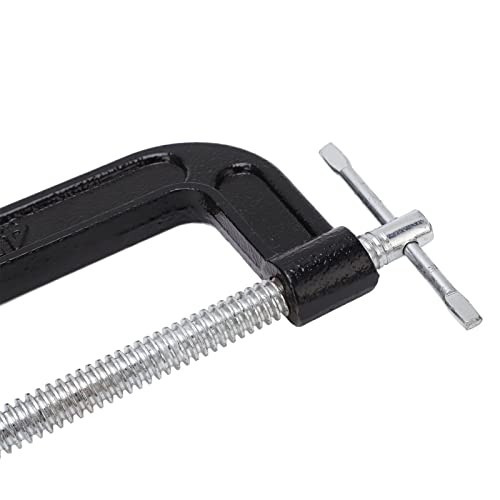 Metal G Clamp, G Clamp High Torsion Metal Material Strong Clamping Force Small Size Rotating Handle for Induatry
