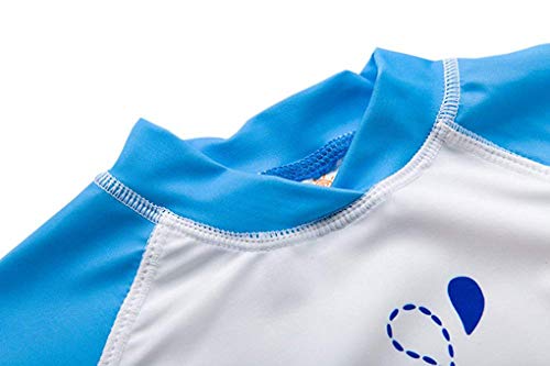 Baby Toddler Boys Two Pieces Swimsuit Set Swimwear Crab Bathing Suit Rash Guards with Hat UPF 50+ (Crab, 18-24Months)
