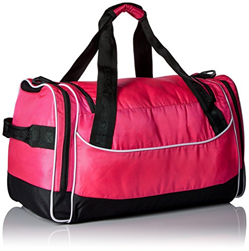 ASICS Edge Medium Duffle Bag, Pink Glow, One Size
