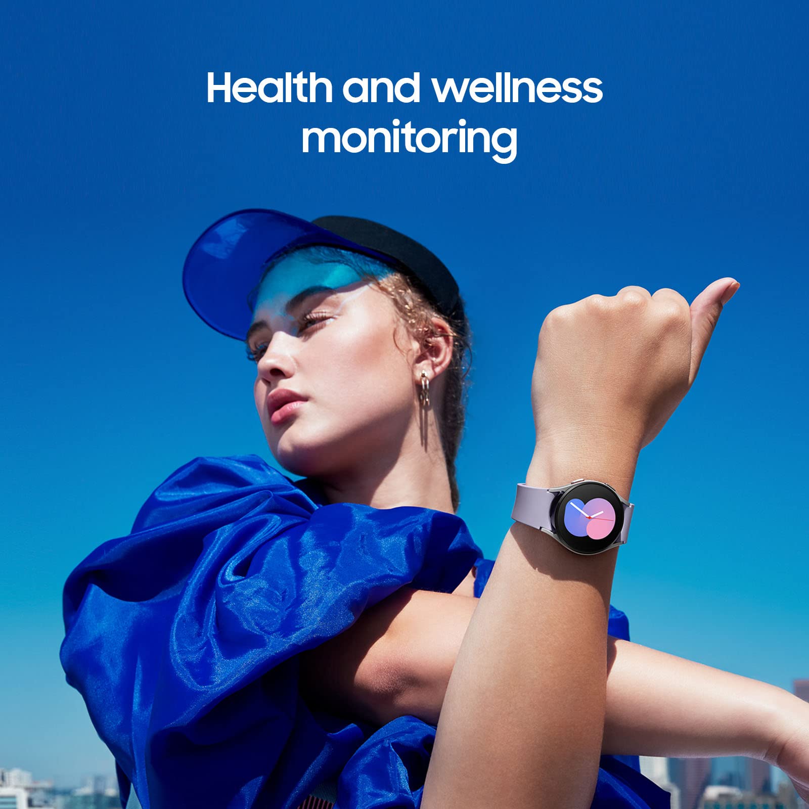 SAMSUNG Galaxy Watch 5 40mm LTE Smartwatch w/Body, Health, Fitness and Sleep Tracker, Improved Battery, Sapphire Crystal Glass, Enhanced GPS Tracking, US Version, Gray