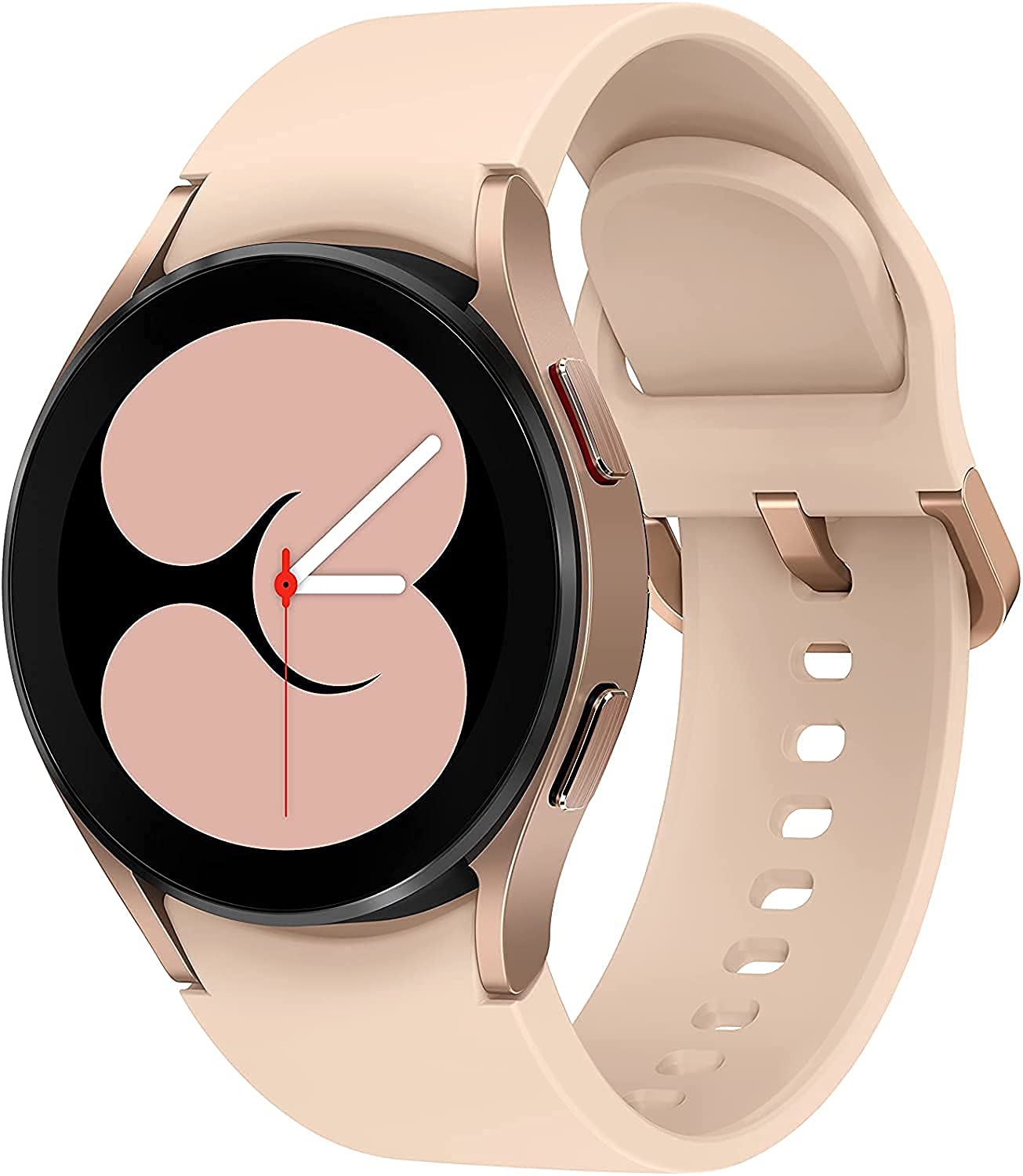 SAMSUNG Galaxy Watch 4 40mm R860 Smartwatch GPS Bluetooth WiFi (US Version) (Pink) (Renewed)