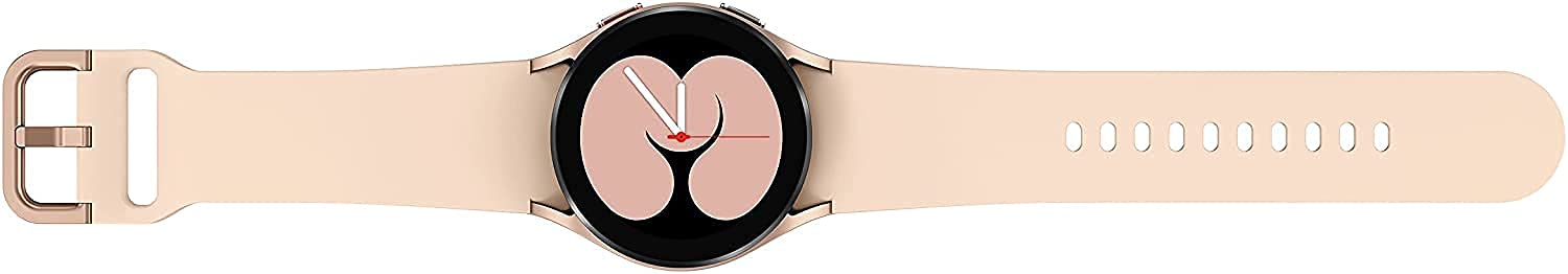 SAMSUNG Galaxy Watch 4 40mm R860 Smartwatch GPS Bluetooth WiFi (US Version) (Pink) (Renewed)