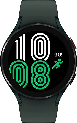 SAMSUNG Galaxy Watch 4 44mm Smartwatch with ECG Monitor Tracker for Health, Fitness, Running, Sleep Cycles, GPS Fall Detection, LTE, US Version, Green