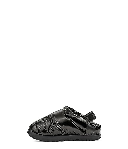UGG Women's Spaceslider Slipper Slipper, Black, 11