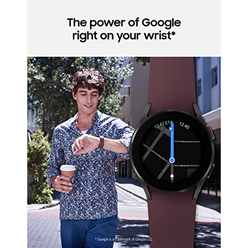 SAMSUNG Galaxy Watch 4 44mm Smartwatch with ECG Monitor Tracker for Health, Fitness, Running, Sleep Cycles, GPS Fall Detection, LTE, US Version, Green