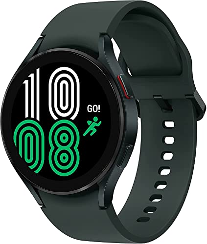 SAMSUNG Galaxy Watch 4 44mm Smartwatch with ECG Monitor Tracker for Health, Fitness, Running, Sleep Cycles, GPS Fall Detection, LTE, US Version, Green