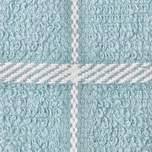 Ritz 100% Terry Cotton, Highly Absorbent Dish Cloth Set, 12” x 12”, 6-Pack, Dew