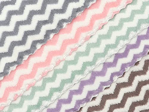 HFGBLG Microfiber Cleaning Cloth Lint Free Cleaning Rags, 10 Pack Fast Drying Dish Rags for Cleaning, Super Absorbent Kitchen Dish Cloths for Wash Dishes,12 in x 12 in, Mix Color