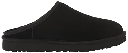 UGG Men's Classic Slip-On Slipper, Black, 13