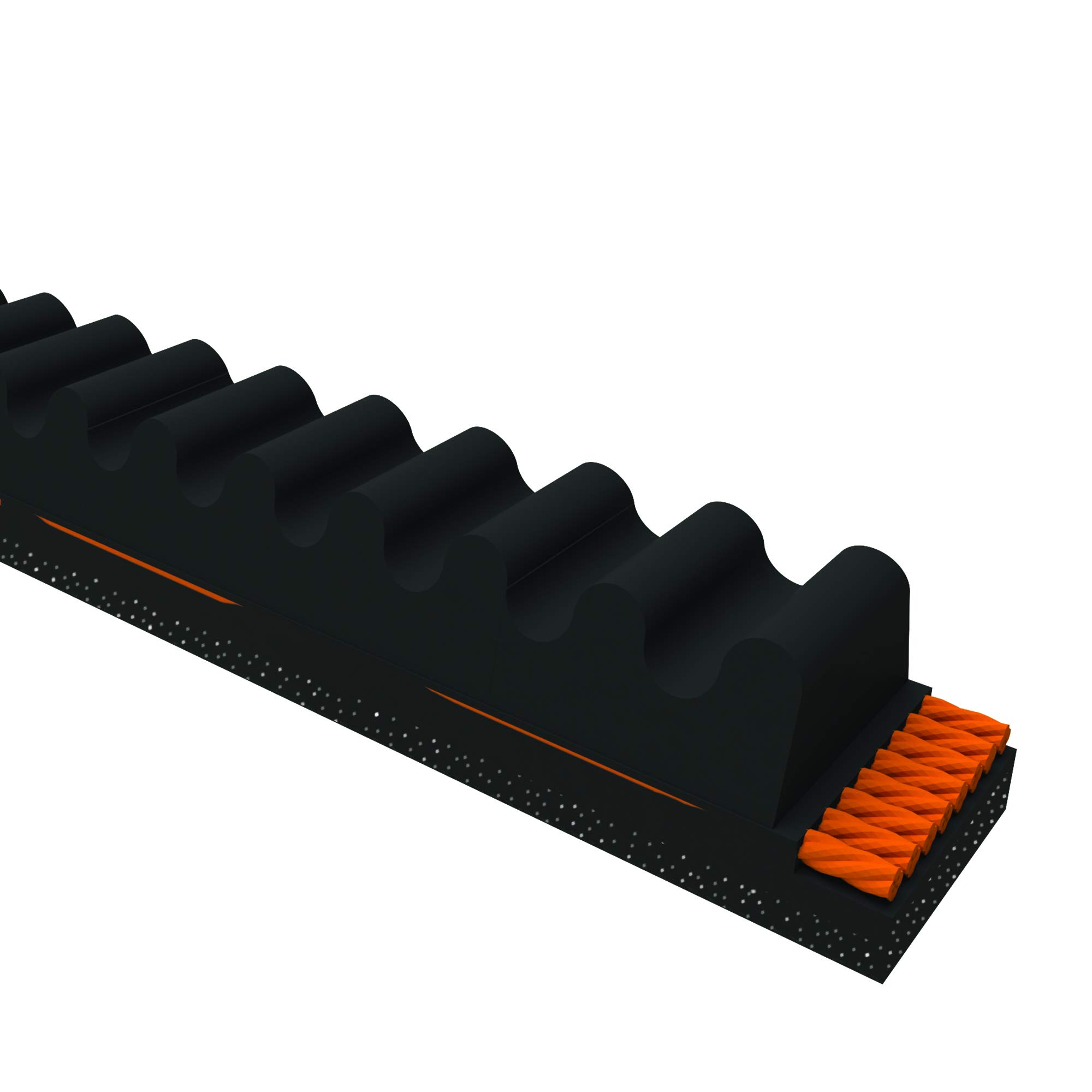 D&D PowerDrive 11A1615 Metric Standard Replacement Belt