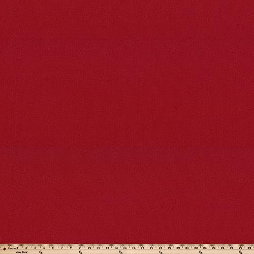 Pillow Perfect Outdoor/Indoor Pompeii Chair Pads, 15.5" x 14.5", 2 Pack,Red