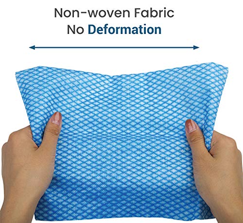 SCRUBIT Reusable Handy Wipes – Cleaning Cloth for House and Office - Dish Cloths for Washing Dishes - Multi Purpose Cleaning Towels (12 x 20 in) 24 Pack