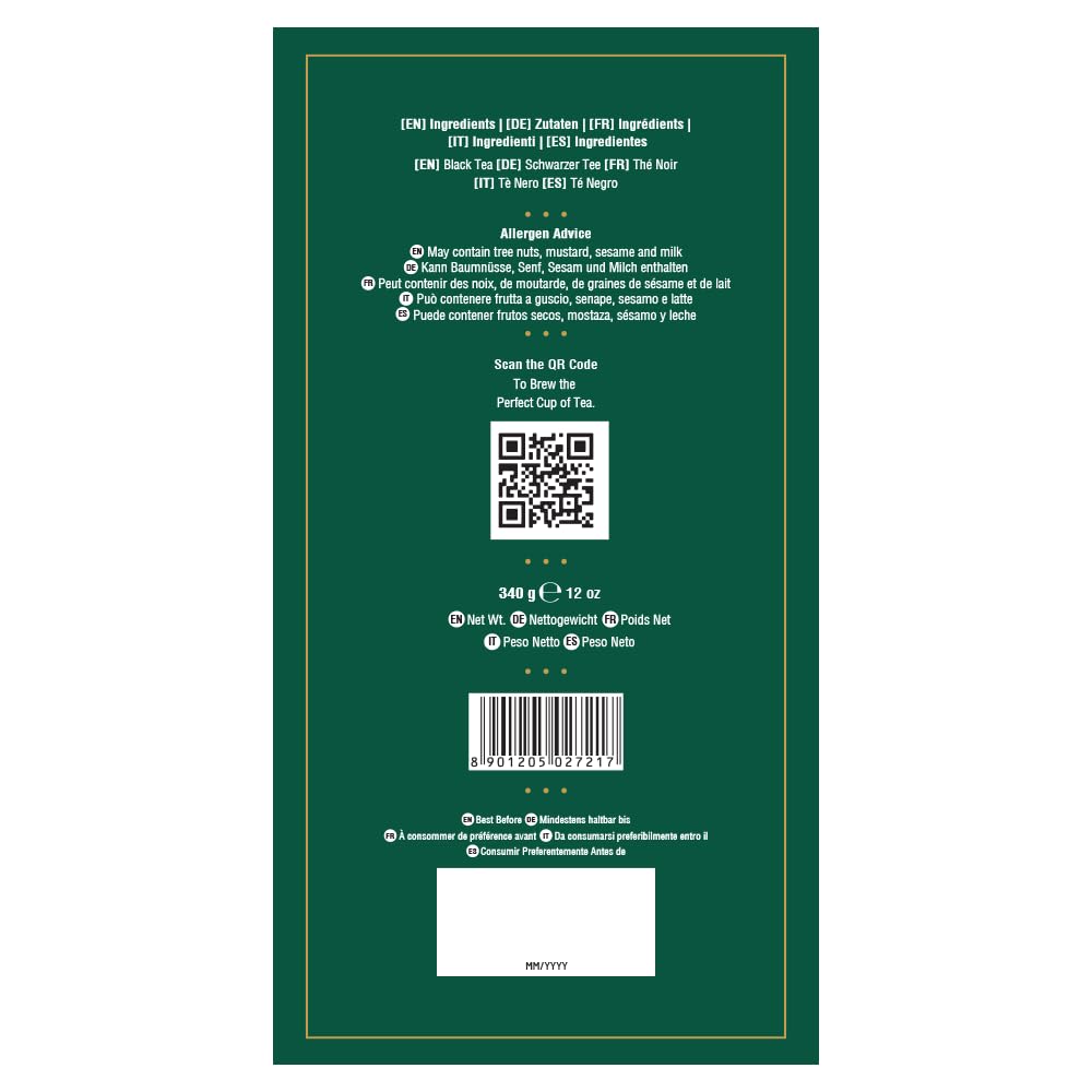 VAHDAM, Darjeeling Tea Leaves From Himalayas 170+ Cups (340g/12oz) Pure Unblended Darjeeling Black Tea, FTGFOP1 Grade Loose Leaf Tea | Packed & Shipped Direct From Source In India