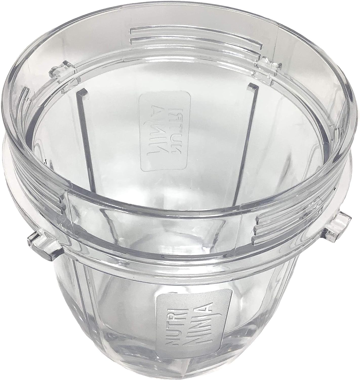 Genuine Nutri Ninja 2-Pack 12oz Tritan Cup w/Spout Lid for Auto-iQ BL450 BL456 BL480 BL482 BL490 BL494 BL641 BL680 BL681 BL682 BL687 BL2012 BN750 BN800 BN805 NN102 Blender