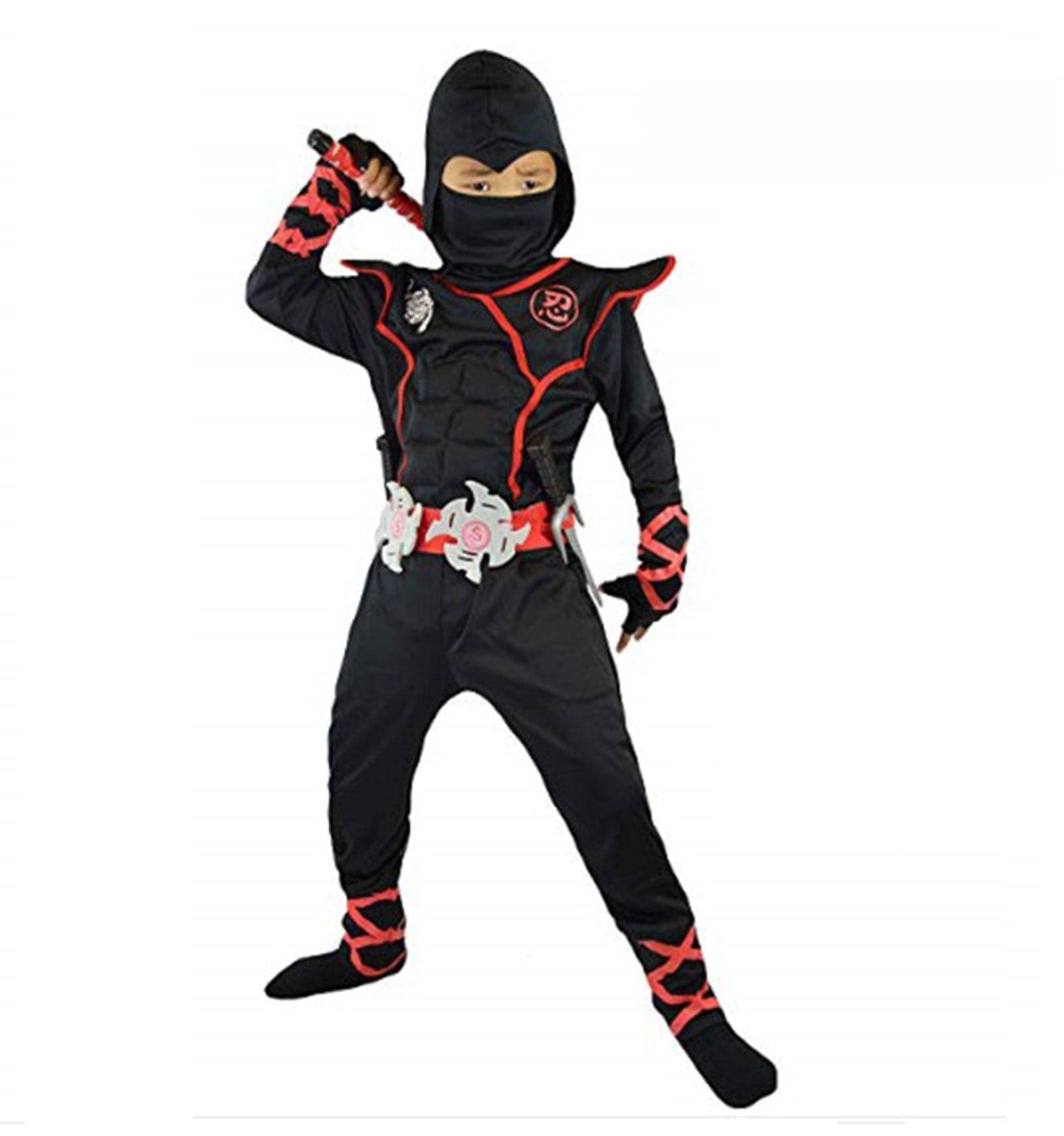 Halloween boy Ninja Luxury Children's Clothing Ninja Children's Ninja Costume Black Warrior