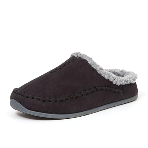 Deer Stags Unisex Nordic Tweed Slipper / Black / Men's 16 US / Wide