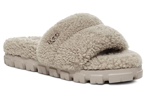 UGG Women's Cozetta Curly Slipper, Goat, 9