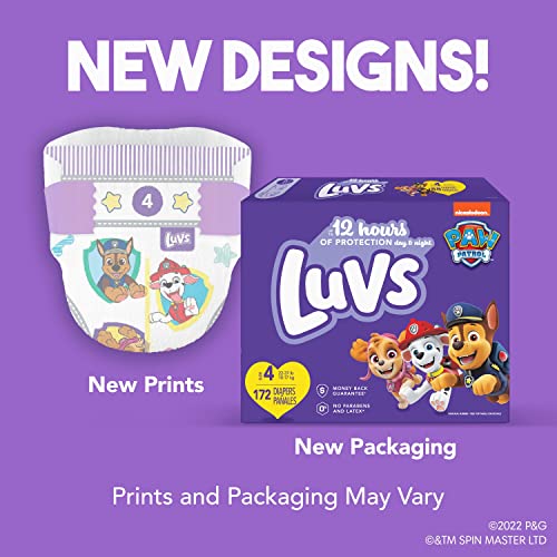 Luvs Pro Level Leak Protection Diapers Size 2 264 Count Economy Pack, Packaging May Vary
