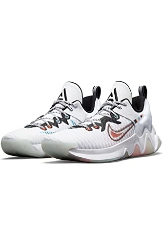 Nike Men's Giannis Immortality shoes, White/Clear-black, 13