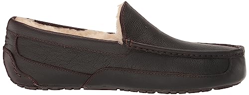 UGG Men's Ascot Slipper, Dark Spice, 9
