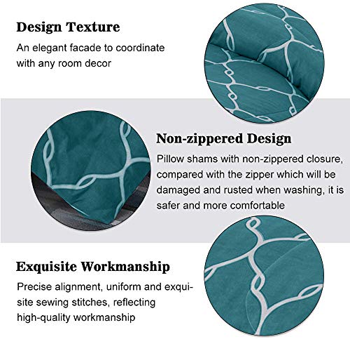 Shatex Green Twin Size Comforter Set (90x68Inch) 2 Pieces for Twin/Twin XL Size Bed,Bedding Comforter Sets with 1 Twin Comforter,1 Pillow Sham (20x26Inch),Ultra Soft 100% Microfiber Polyester