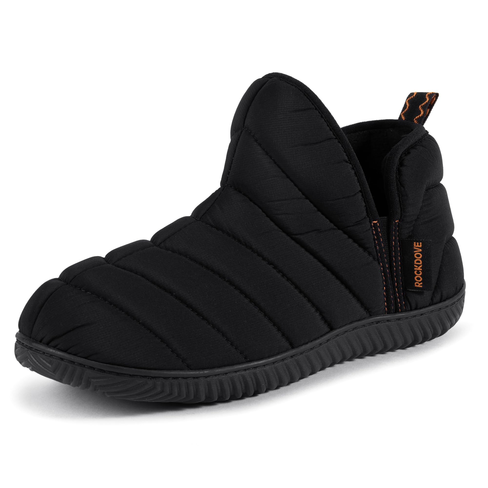 RockDove Men's Alpinz Puffer Bootie, Size 8 US Men, Black