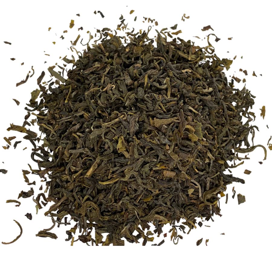 Green Tea Jasmine Loose Leaf Tea 4 OZ | Eco-Conscious Biodegradable Kraft Bag | by Leyla's Tea