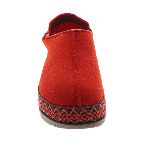 UGG Women's Refelt Tasman Slipper, Red Currant, 5