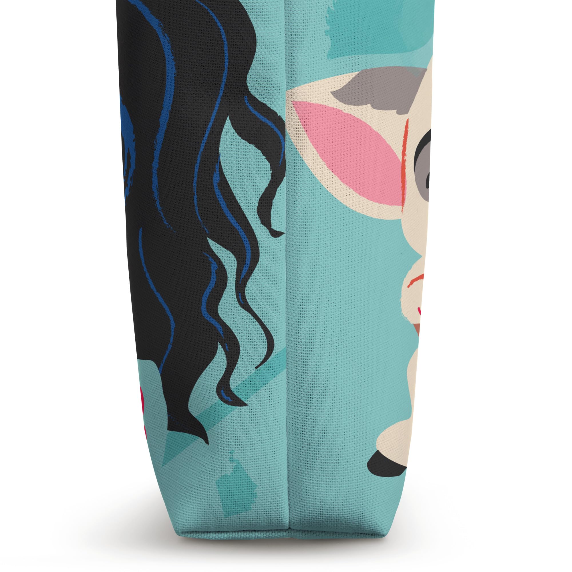 Disney Princess Moana and Pua Teal Tote Bag