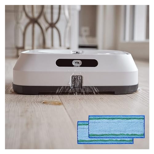BOYWITHUKE Mop Pad Compatible for IRobot Braava Jet M6 Series Ultimate Robot Mop Washable and Reusable Robot Wet Mopping Pad Replacement Parts (Color : 4PCS)