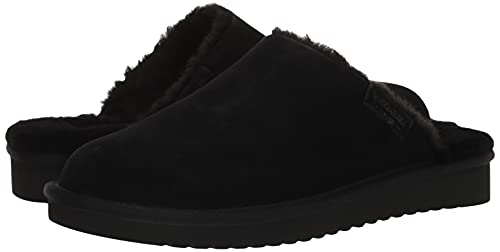 Koolaburra by UGG Women's SONELE Slipper, Black, 8
