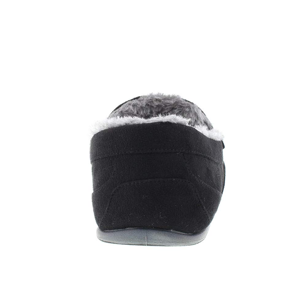 Deer Stags Men's Slipper, Black-Spun, 10 Wide