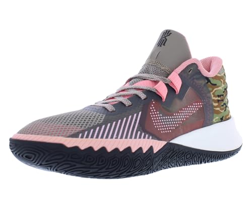 Nike Men's Kyrie Flytrap V Basketball Shoes, Moon Fossil/Med Soft Pink-Sail, 9.5 M US
