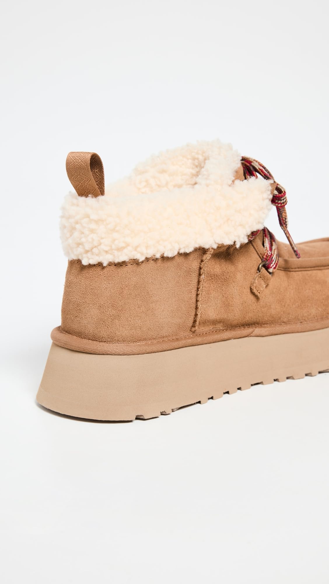 UGG Women's Funkarra Cabin Cuff Slipper, Chestnut, 9