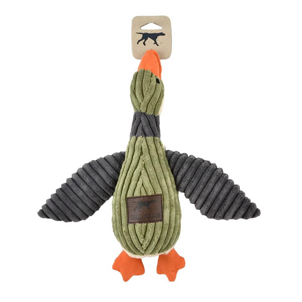 Tall Tails Classic Plush Squeaker Toy for Dogs, Duck