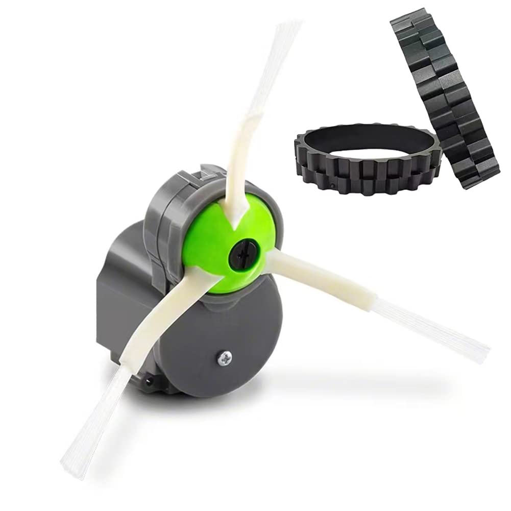 Replacement Side Brush Motor Module Part Wheel tire Compatible with iRobot Roomba E6 E5 i7 500 600 700 800 900 Series - Vacuum Cleaner Replenishment Side Brush Motor Accessory