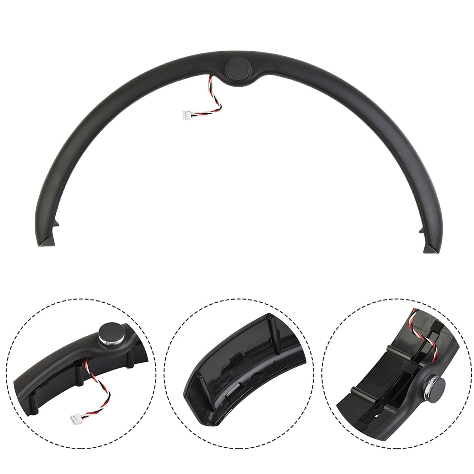 HMHAMA Top Bumper IR Sensor for Irobot Roomba 500/600/700/800/900 Series Vacuum Cleaner Replacment Parts Bumper Ir Dock Sensor Black