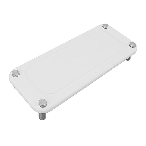 jerss Diatomaceous Earth Sink Tray Hotel for Organizer with Bathroom Washing Table Riser for Holder for Cup for Holder Diatomaceous Earth Under Sink Organizers (White)