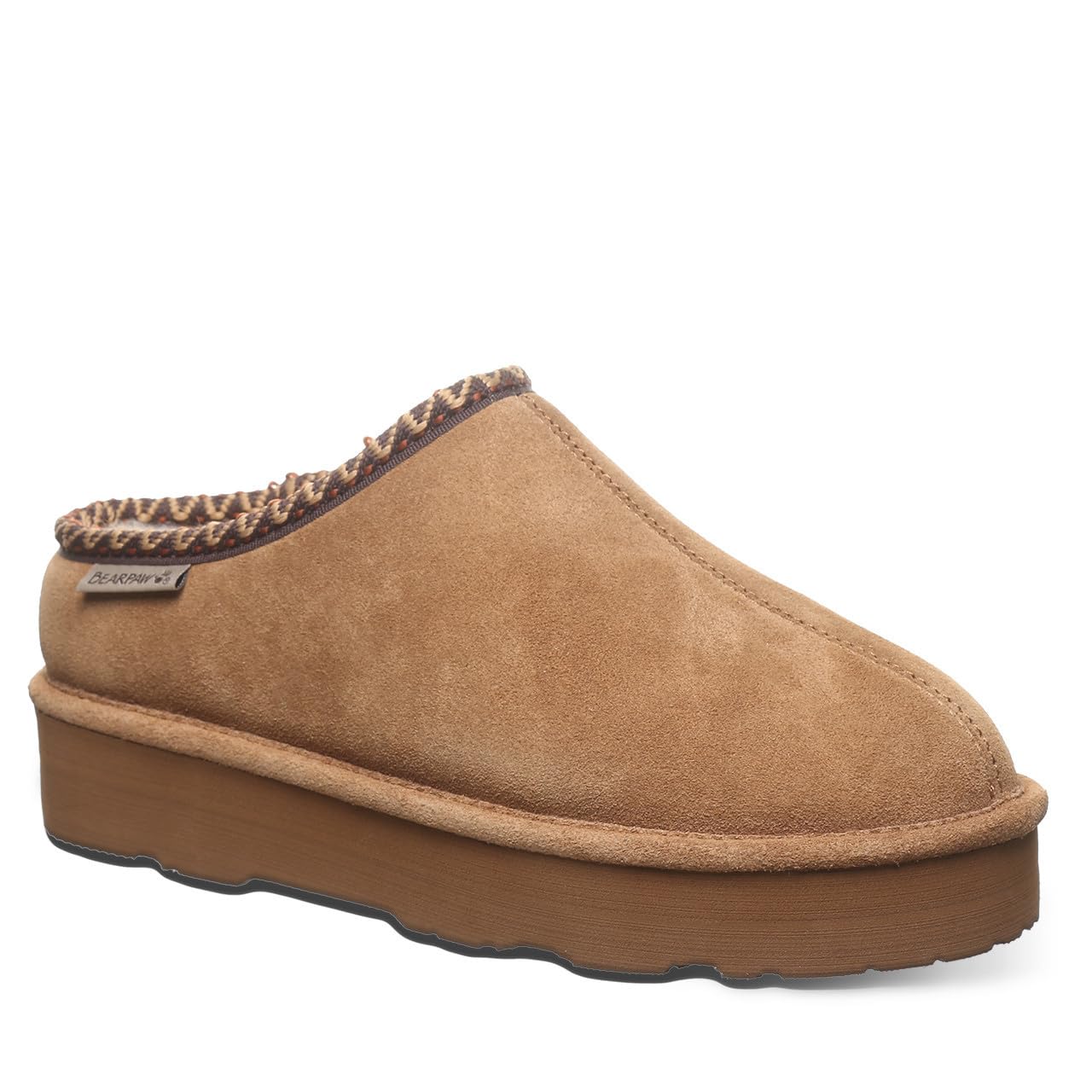 BEARPAW Women's Martis Hickory Size 7 | Women's Slipper | Women's Shoe | Comfortable & Lightweight
