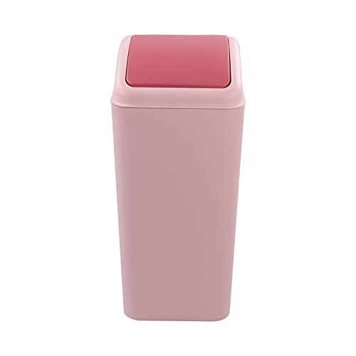 Ggbin Plastic Trash Cans, Swing Trash Bins for Kitchen, Office