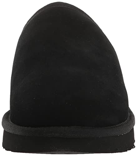 UGG Men's Classic Slip-On Slipper, Black, 8