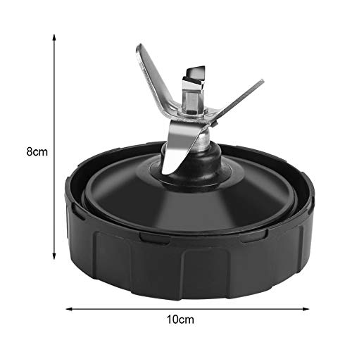 7 Fins Ninja Blender Replacement Blade for Nutri Ninja Auto iQ Ninja Parts Accessories Replacement Cups BL482 BL642 NN102 BL682 BL2013 Series Blenders with Rubber Gasket