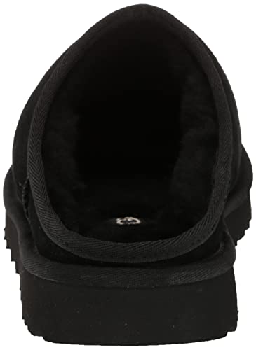 UGG Men's Classic Slip-On Slipper, Black, 8